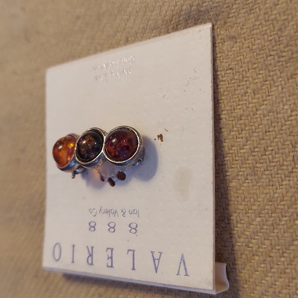 Ian & Valery | Jewelry | Valerie 888 Ian Valery Co Sterling Amber ...